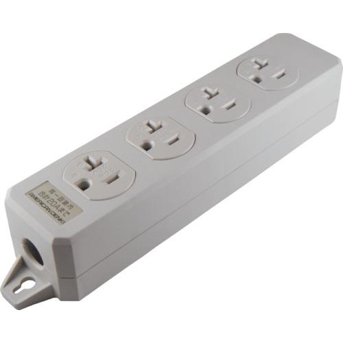 アメリカン電機 平刃形 OAタップ4ケ口 コ-ドナシ 接地2P20A125V – 電材部品.com